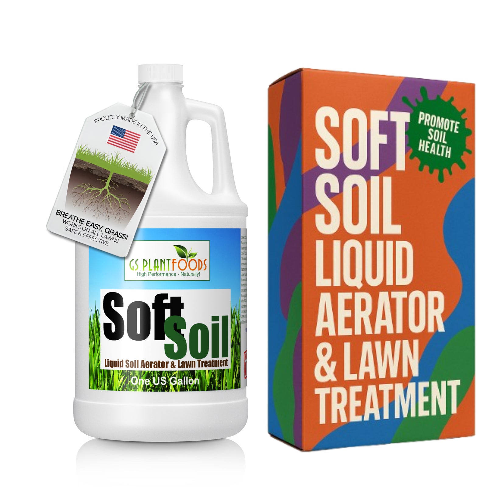 Soft Soil Liquid Soil Aerator & Lawn Treatment – GS Plant Foods